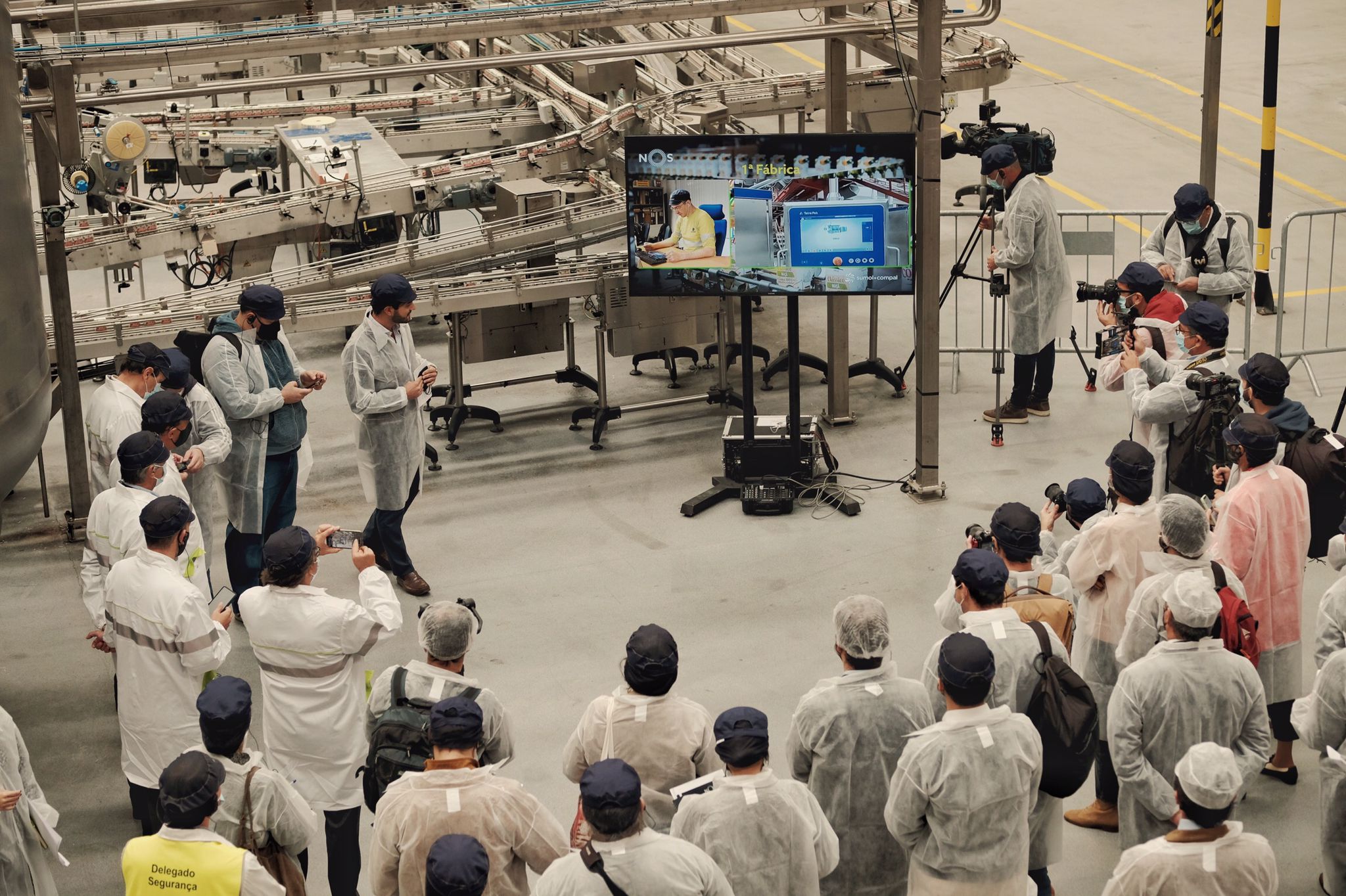 Fábrica da Sumol+Compal abre as portas ao 5G - Supply Chain Magazine