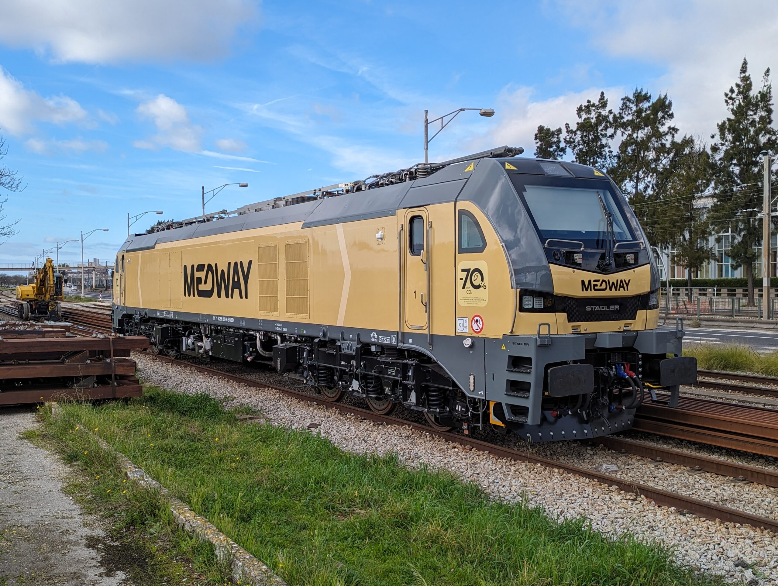 Medway já recebeu as 16 locomotivas Stadler Euro6000 - Supply Chain ...