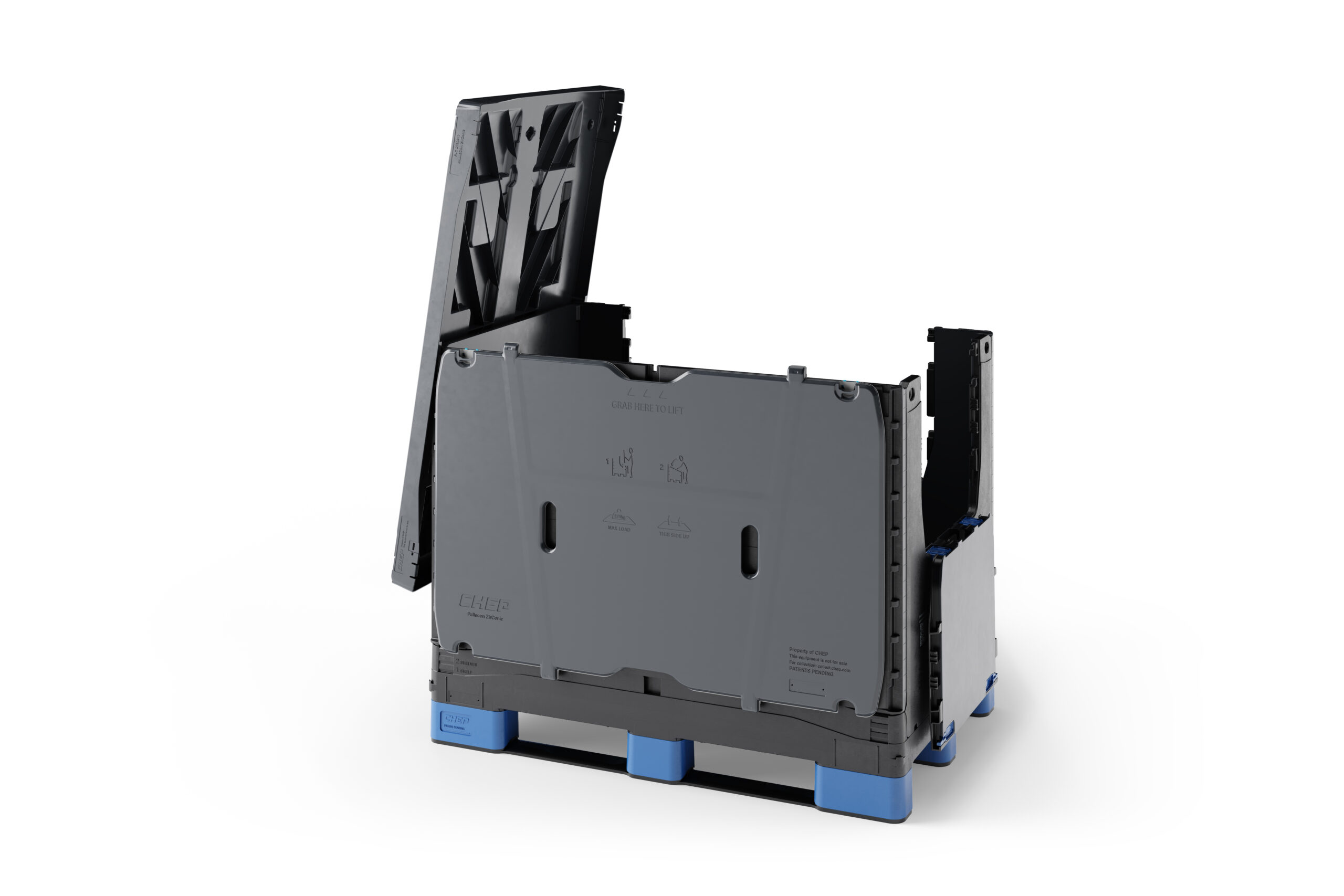 CHEP Europa lança contentor dobrável que melhora eficiência das cadeias ...