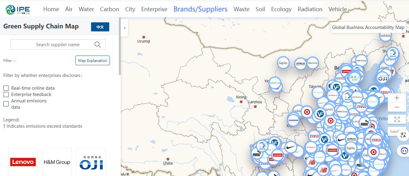 Levi's e Tesco integram Green Supply Chain Map - Supply Chain Magazine