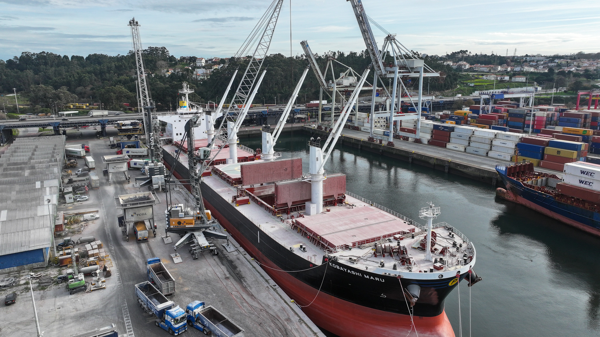 TCGL realiza descarga histórica - Supply Chain Magazine