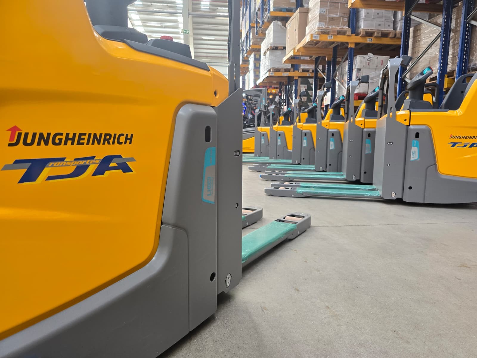 TJA renova frota de movimentação de carga: Jungheinrich torna-se ...